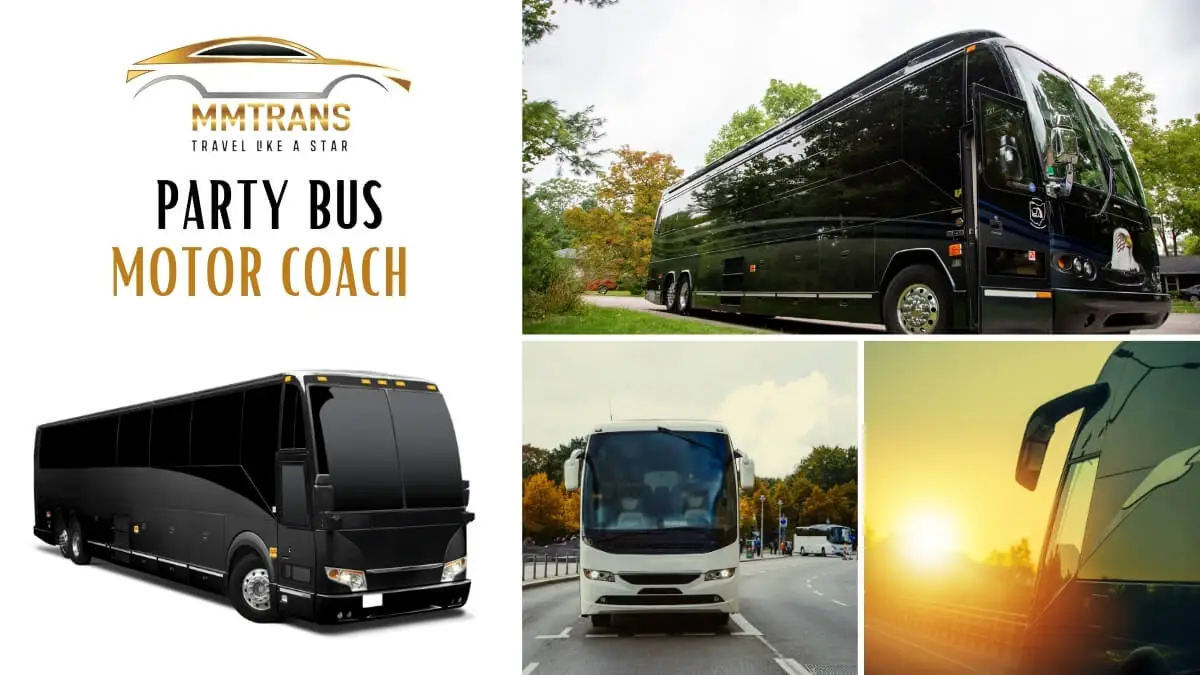 Motor Coach Services from MM Trans - Book Your Ride Now